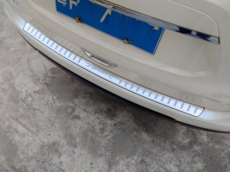 For Nissan Rogue Accessories Car Stainless Rear Bumper Scuff Plate ...