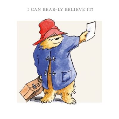 Paddington Bear Birthday Post Card with Envelope | eBay UK
