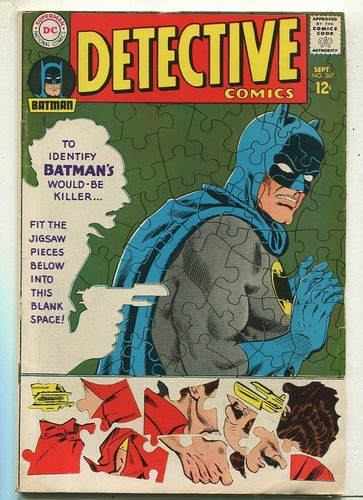 Detective Comics -Batman #367 FN "Identify Batman's Would-Be Killer DC ...