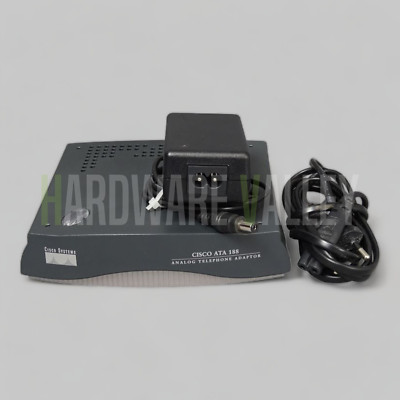 CISCO ATA188-I2-A Cisco ATA 188 2-Port Adaptor With Switch, Complex ...