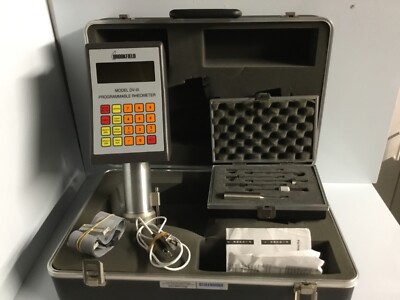 BROOKFIELD DV-III ULTRA PROGRAMMABLE RHEOMETER WITH CASE AND EXTRA ...
