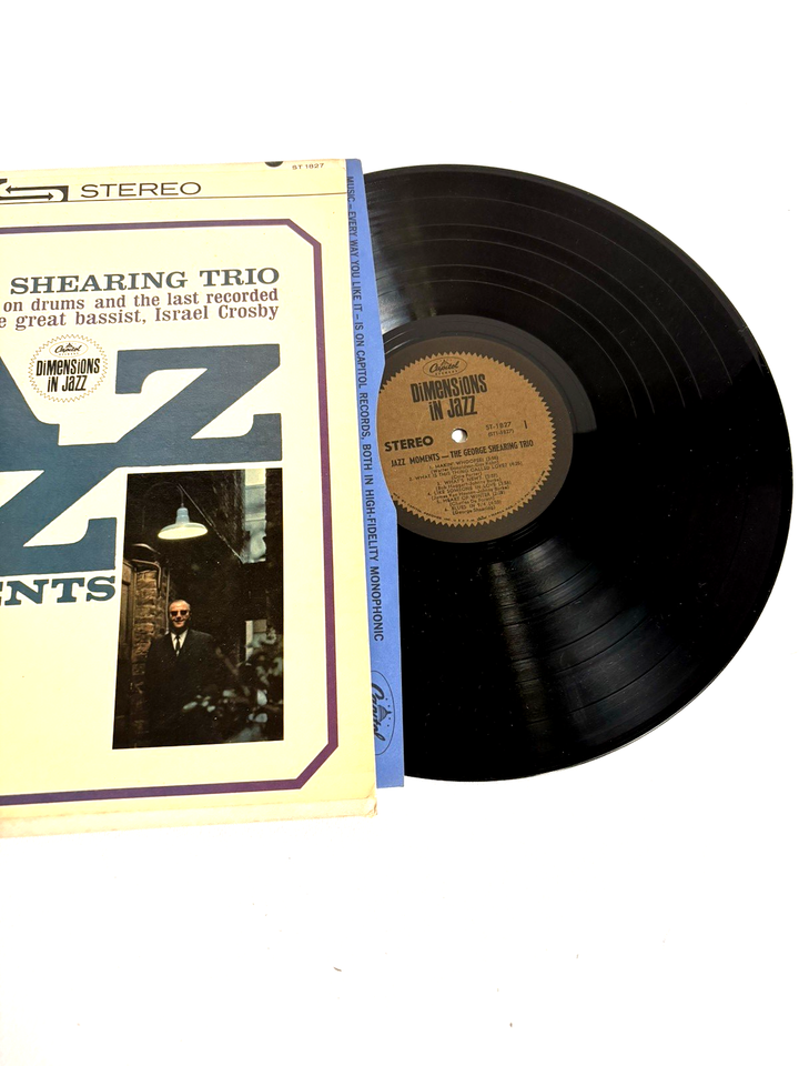 The George Shearing Trio *Jazz Moments* 33 Lp Capitol Records Album | eBay