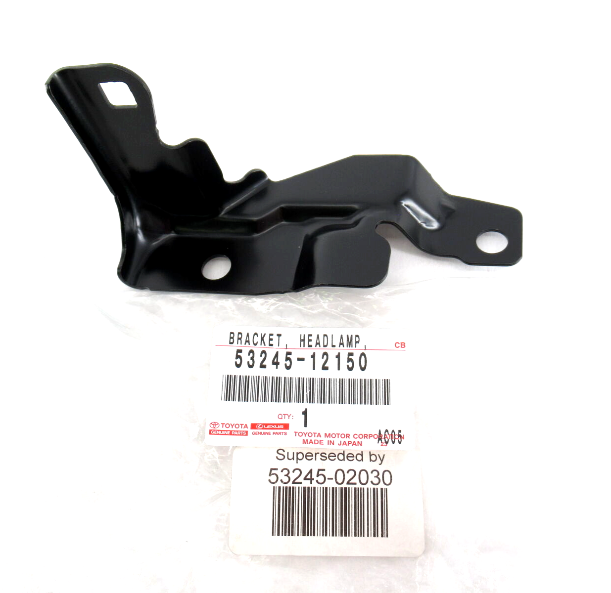 Genuine OEM Toyota 53245-02030 Passenger RH Headlamp Bracket 2019-2022 ...