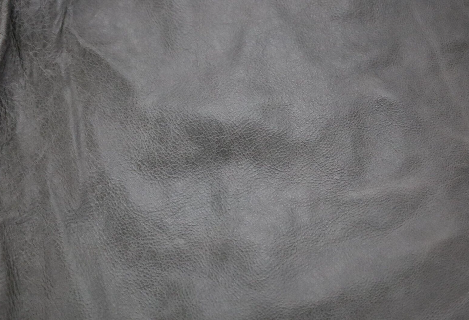 Steel Gray Leather Hide Upholstery Whole Full Cow Hide 50 SQFT | eBay