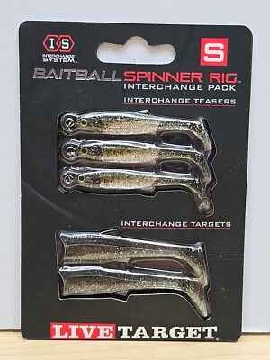 Live Target BaitBall Spinner Rig Interchange Pack S Small Umbrella Rig ...