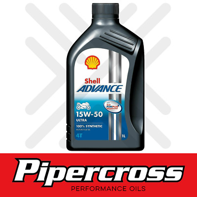 Shell Advance Ultra 4T 15W-50 Fully Synthetic Motorcycle Oil 15W50 1 ...
