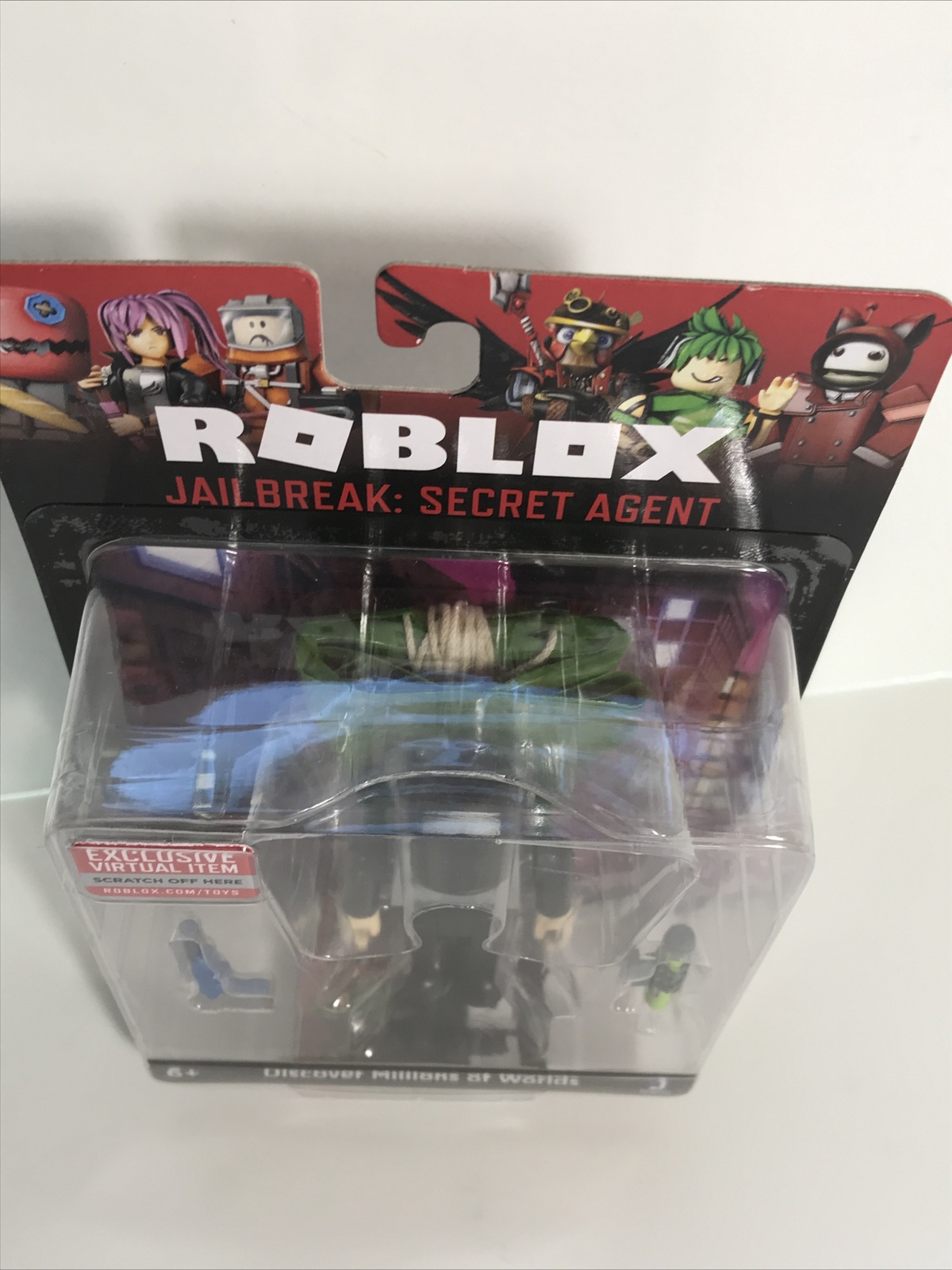 Roblox Jailbreak: Secret Agent Figure, Accessories & Exclusive Virtual ...