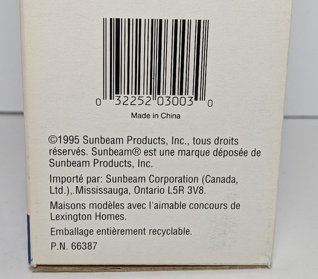 Sunbeam HEPA Replacement Filter # 6613 for Air Cleaner Model 2587 for ...