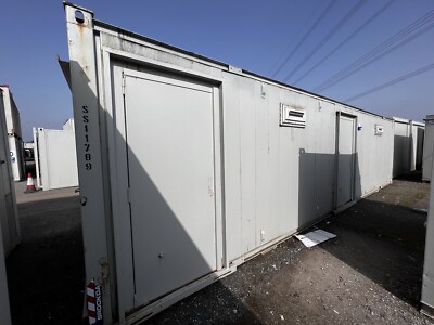 32ft Toilet Block / Shower Block Site Cabin Container Welfare Wc Loo ...