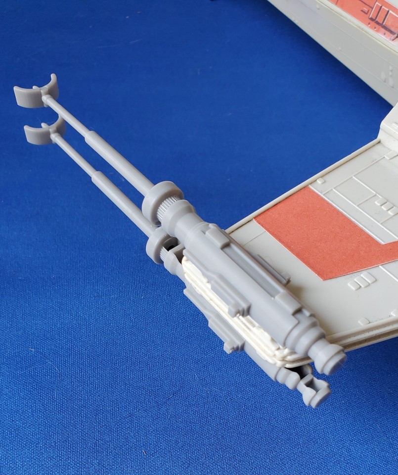 Star Wars X Wing Cannons Reproduction Replacements Vintage Kenner Grey ...