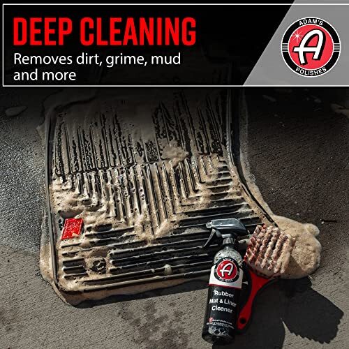 Rubber Mat & Liner Cleaner 16oz Protectant & Rubber Floor Mat Cleaning ...