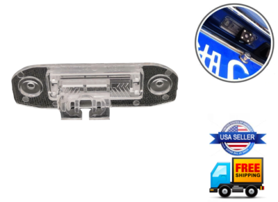 License Plate Light Lens Housing Back Up Camera Mount VOLVO V50 C70 S80 ...