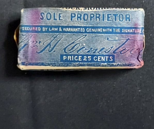 NOS Quack Medicine Box Dr Morse's Indian Root Pills Comstock Morristown ...