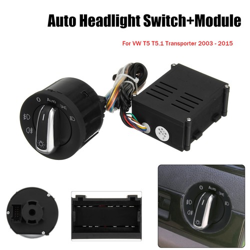 For T5 T5.1 Transporter 2003 - 2015 Car Auto Headlight Sensor Switch + Module | eBay Australia
