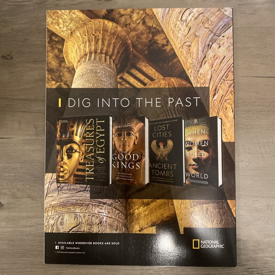 National Geographic Magazine April 2025 Atlas of the Ancient World ...