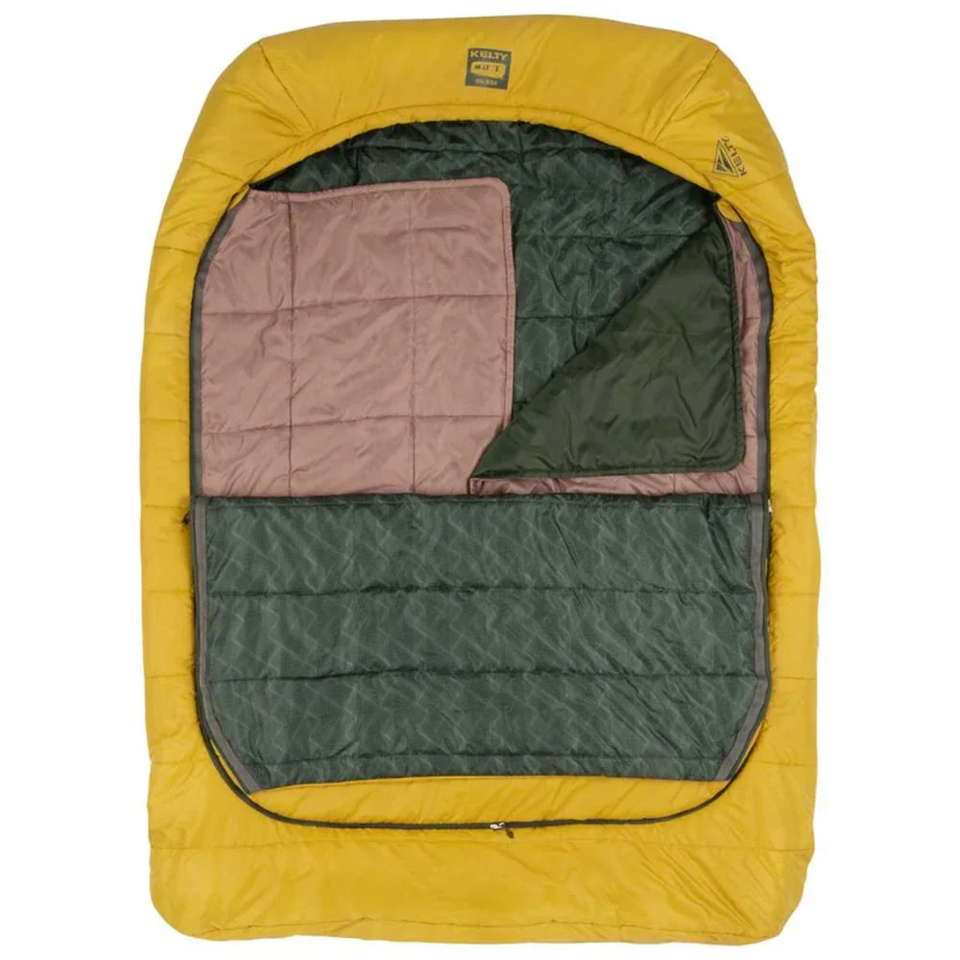 Kelty Tru.Comfort Doublewide 20 Degrees Sleeping Bag (Olive Oil) | eBay UK