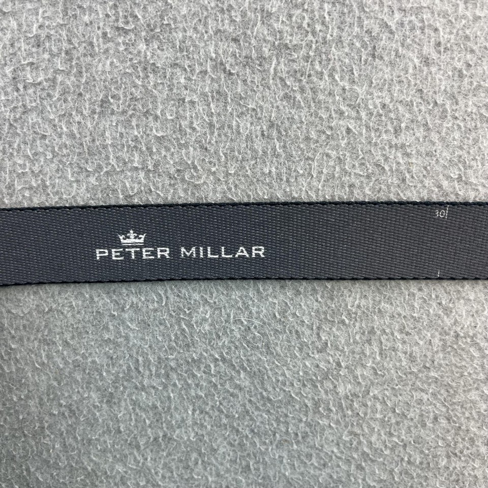Peter Millar Belt Mens 36 Green Beer Mug Print Leather Golf Silver ...