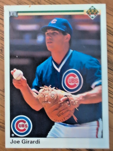 1990 Upper Deck Baseball Card #304 JOE GIRARDI Chicago Cubs ROOKIE MINT ...