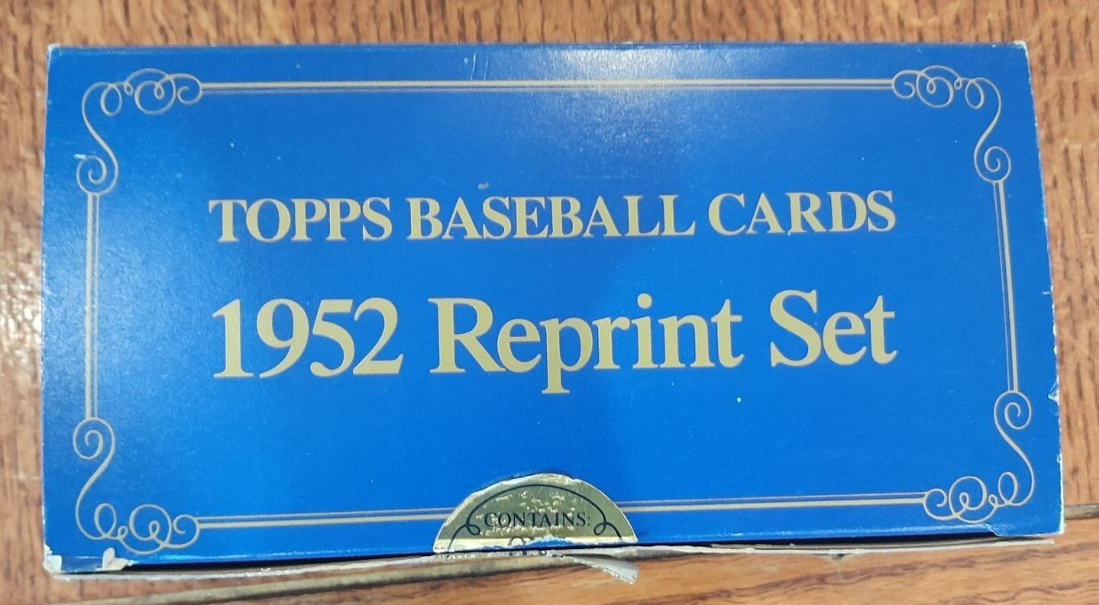 1983 TOPPS 1952 TOPPS REPRINT COMPLETE SET | eBay