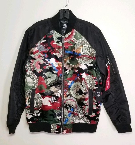 SWITCH REMARKABLE ZIP UP JACKET MONEY DESIGN NEW / TAGS SF7809 | eBay