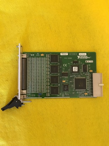 NATIONAL INSTRUMENTS NI PXI-6508 96 BIT 5V TTL/CMOS DIGITAL I/O 2.5mA ...