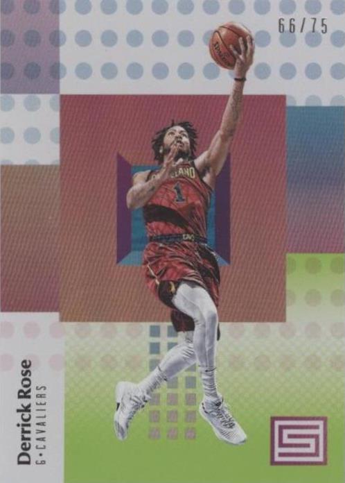 2017-18 Panini Status - Derrick Rose #36 Green /75 for sale online | eBay