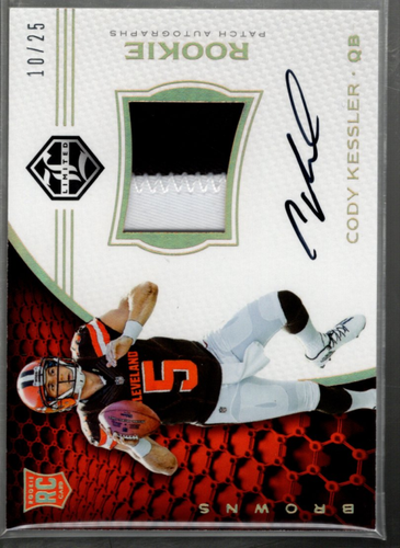 B1499- 2016 Limited Gold Spotlight #139 Cody Kessler Auto Patch /25 ...