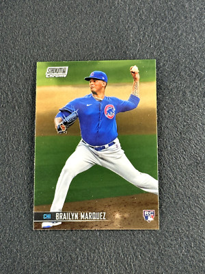 2021 Stadium Club Chrome BRAILYN MARQUEZ Rookie RC #214 Chicago Cubs | eBay