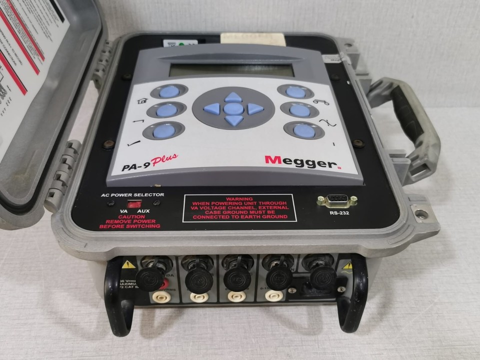 Megger PA-9 Plus Portable Power Quality Analyzer | eBay
