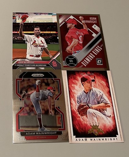 Adam Wainwright Cardinals 200 Career Wins By Topps + (3) Cards (4) Card ...