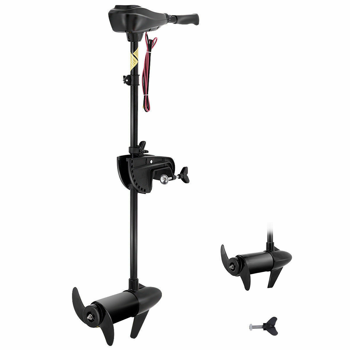 New 46lbs Freshwater Transom Mounted Trolling Motor 36" Shaft | eBay