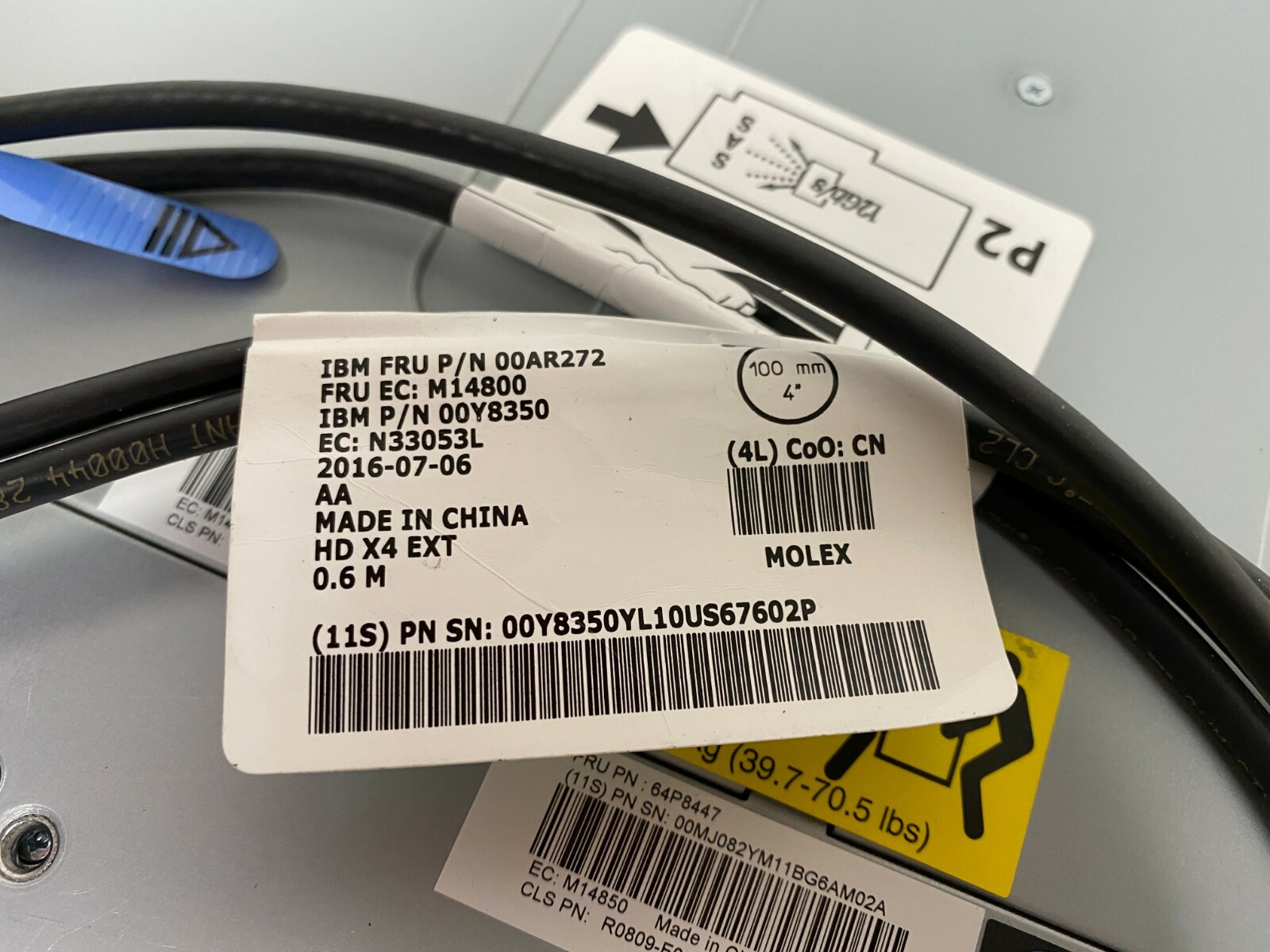 IBM Storwize V7000 Gen 2 Expansion 2076-24f 23 X 1tb HDD for sale ...