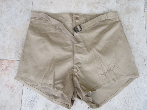 US Army WW2 Khaki Chino Shorts Athletic USAAF USMC USN QM Depot 1945 ...