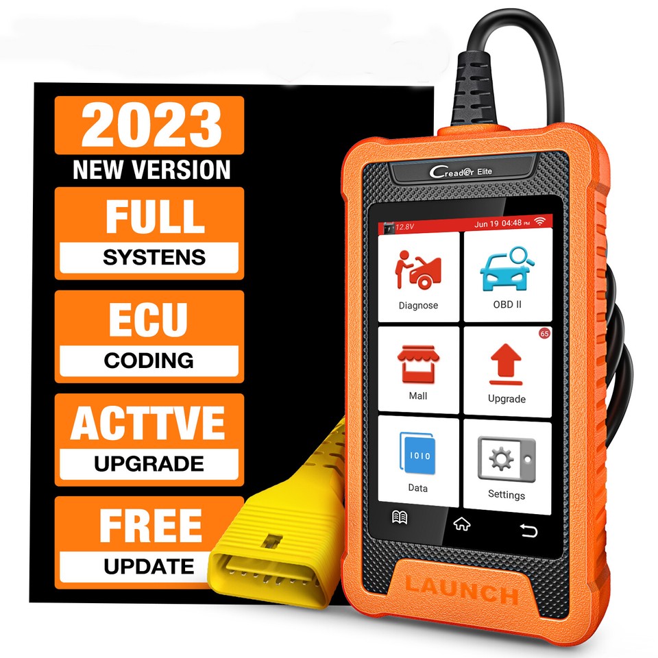 LAUNCH Creader Elite Scanner OBD2 Car Diagnostic Tool for Chrysler ...