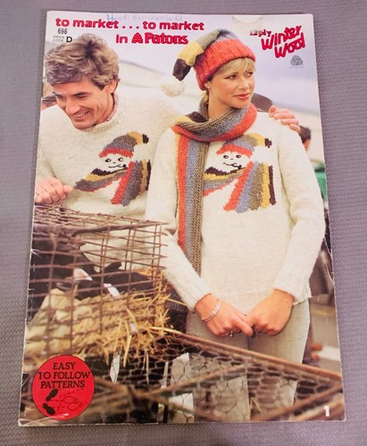 Patons 12 Ply Winter Wool Knitting Issue 698 | eBay