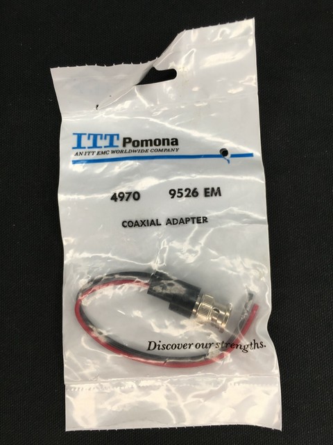Pomona 4970 BNC M With 20 AWG Leads for sale online | eBay