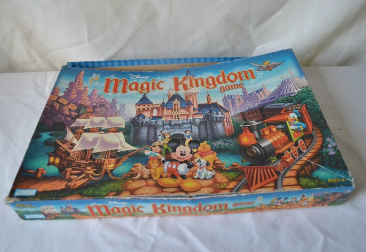 Disney Magic Kingdom Theme Park Board Game Parker Brothers 2004 ...