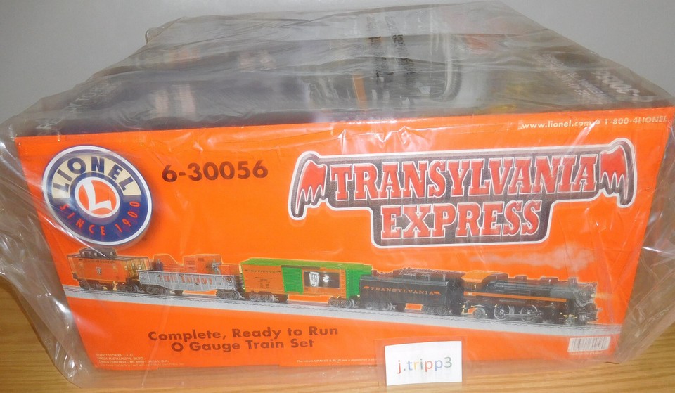 Lionel 6-30056 Halloween Transylvania Express Steam Engine Train Set O ...
