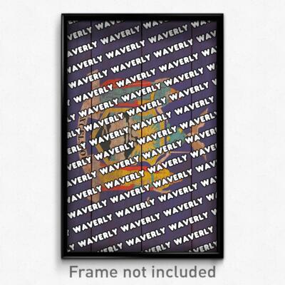 Waverly New York Poster (NY City Souvenir 11x17 Town Print) | eBay