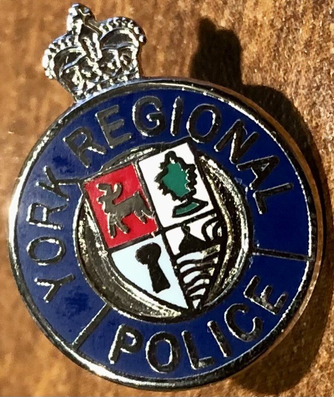 York Regional Police Logo Recognizing The Dedication Of Law