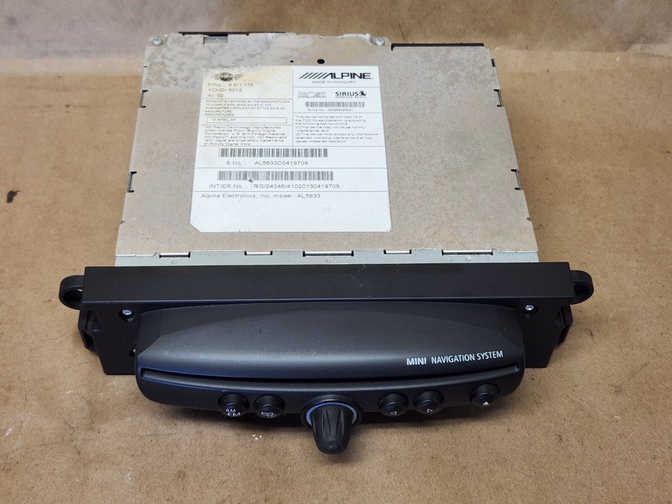 12-16 MINI COOPER S R56 R55 R61 RADIO NAVIGATION SYSTEM CONTROL UNIT ...