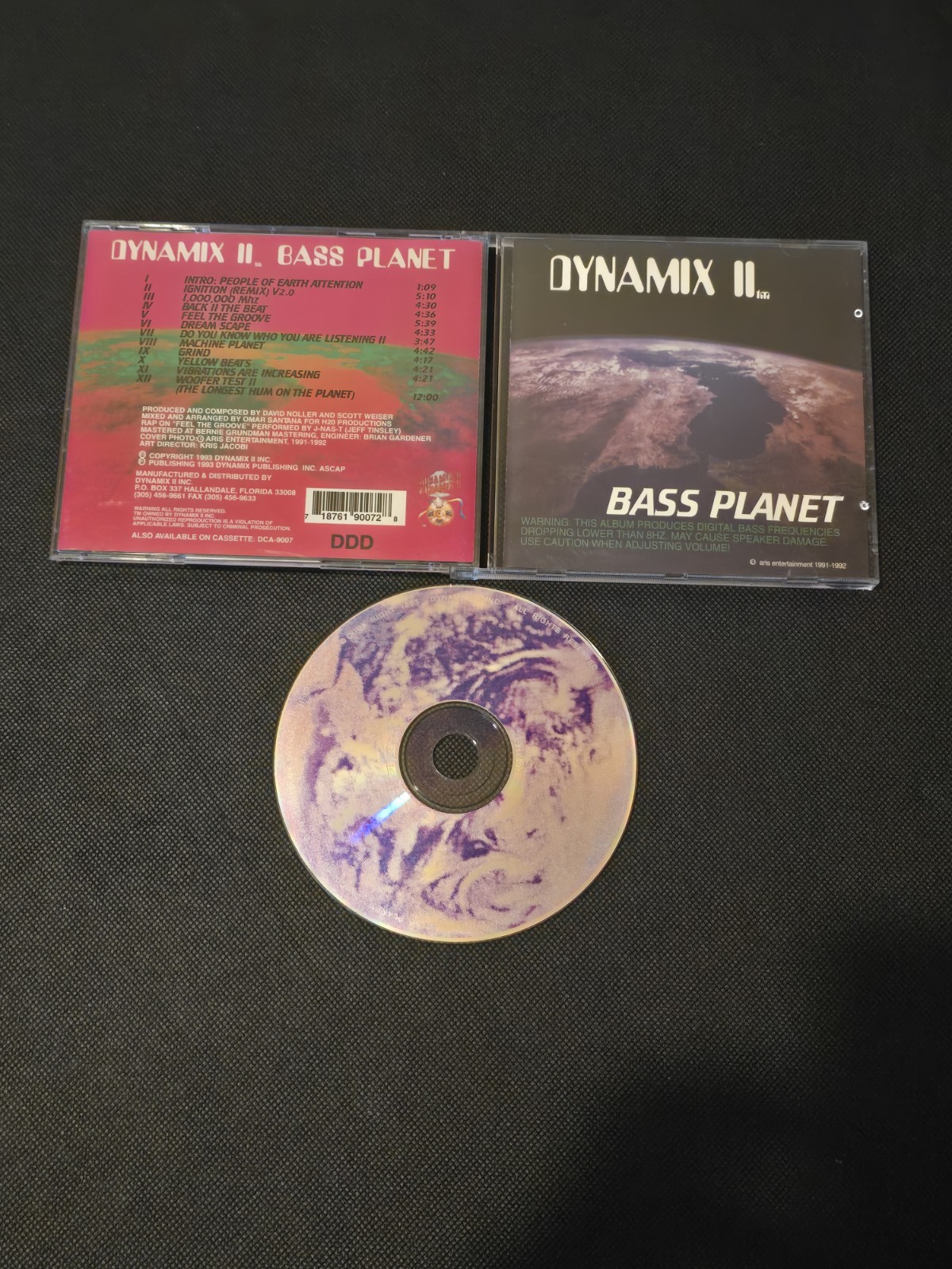 Bass CD- Vintage 1993 DYNAMIX II, Bass Planet, Classic Bass Mix CD | eBay
