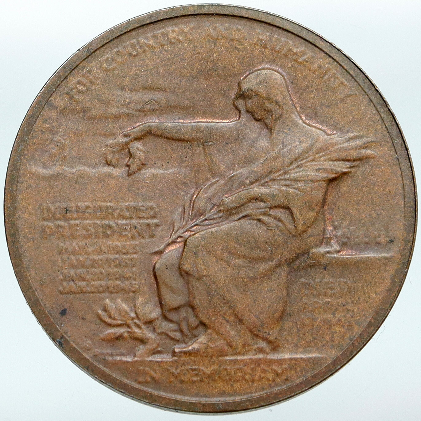 1945 USA President Franklin Delano Roosevelt FDR Vintage Token Medal ...