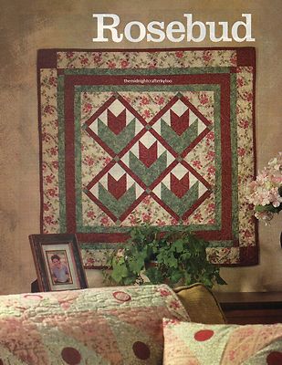 Rosebud Quilt Pattern Pieced JW | eBay