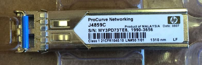 HP J4859C ProCurve X121 1G SFP-LX Mini-GBIC 1310nm LC 10km over SMF | eBay