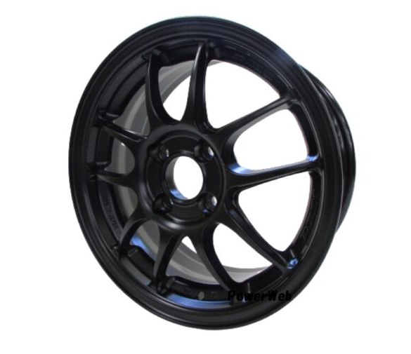 ENKEI GENUINE OEM 17x7.0 +45 4x100 ENKEI PF01 JDM Black Aluminum One ...