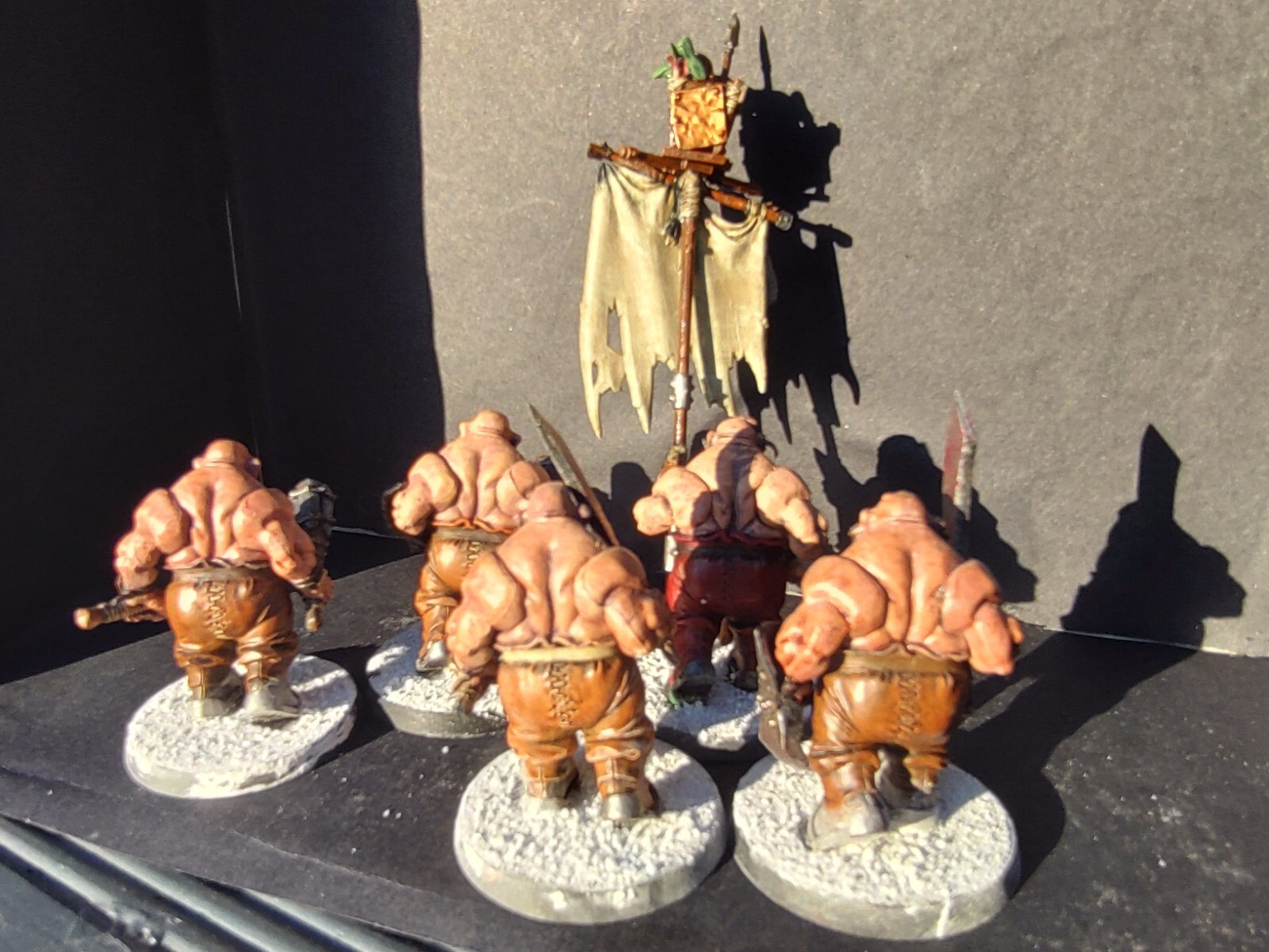 Ogor Mawtribes gutbusters X5 pro painted Warhammer Age Of Sigmar Ogor ...