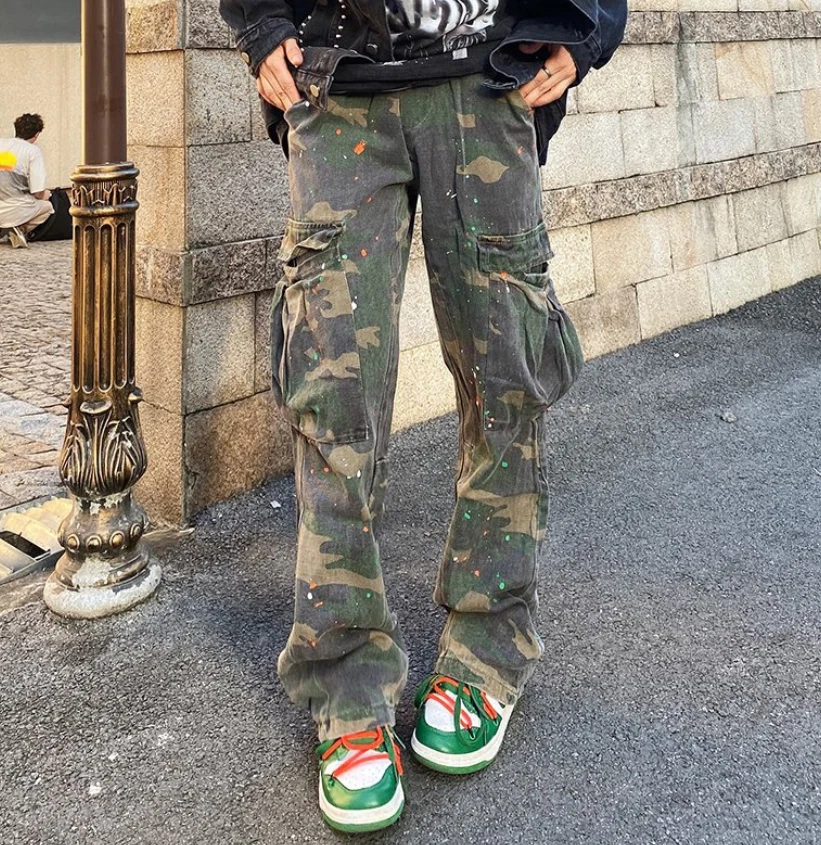 Camouflage Cargo Pants For Men