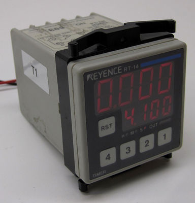 Keyence RT-14 Timer, 48mm, 7-Segment LED, One-Stage Preset, 12-24VDC | eBay