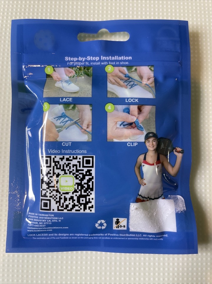 NEW Lock Laces Performance Pickleball Shoelaces Green Lime - Anna Leigh ...